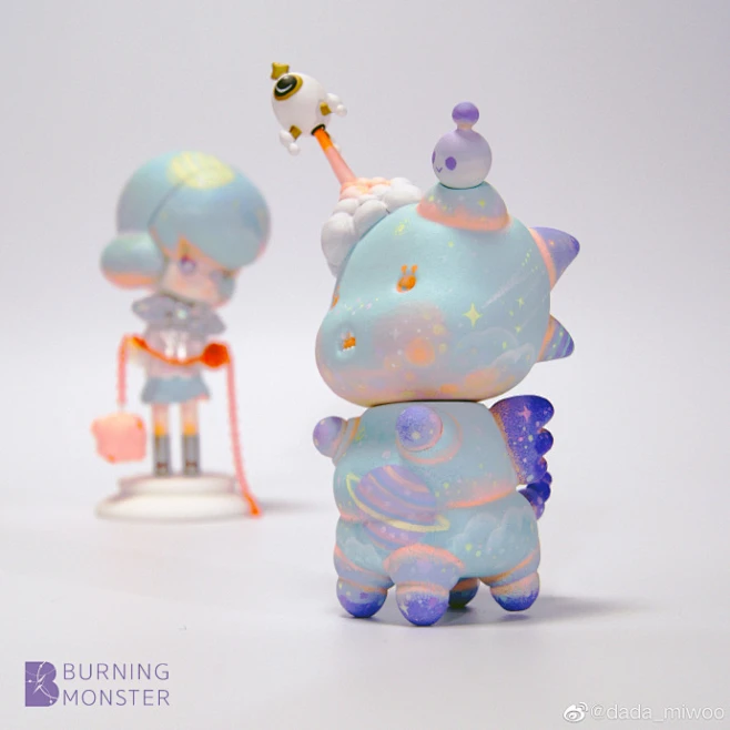 #burningmonster##miwu##larvo##ats# 1983toys超话 Larvo x BurningMonster ⭐ ...