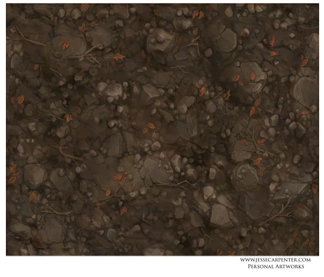 Hand Painted Terrain Textures, Jesse Carpenter : Hand Painted Terrain Textures by Jesse ...
