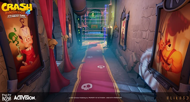 ArtStation - Crash Bandicoot 4 - Cortex Castle, Bart de Vries-花瓣网