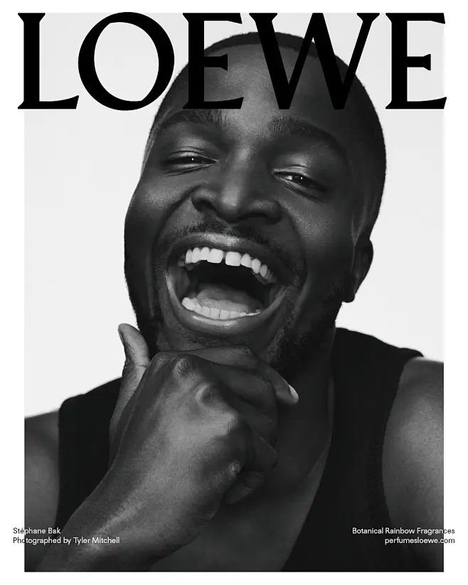 LOEWE Perfumes 2023 campaign featuring Stéphane Bak with LOEWE Esencia ...