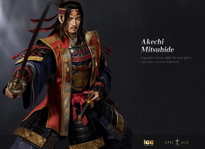 Japan_Akechi Mitsuhide-花瓣网