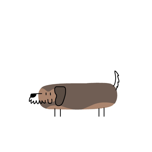 其中包括图片：sausage dog GIF by CsaK - Find & Share on GIPHY图片_灵感图片素材-花瓣网