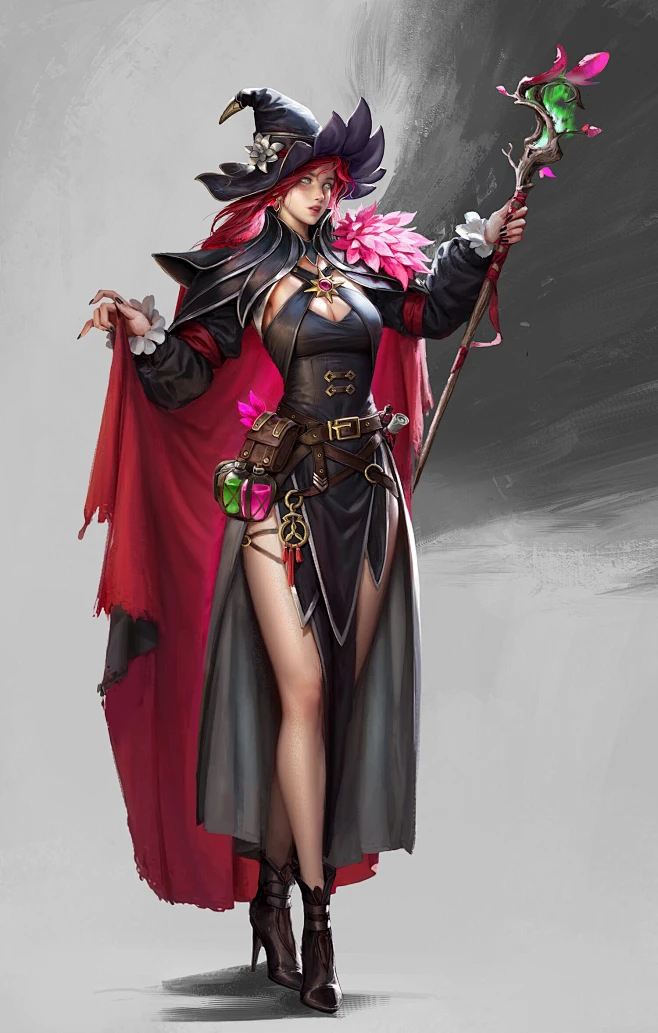 赐福法师The blessed mage-花瓣网