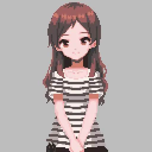 Pixel Art Hair, Pixel Art Characters Sprite, Character Sprites Pixel ...