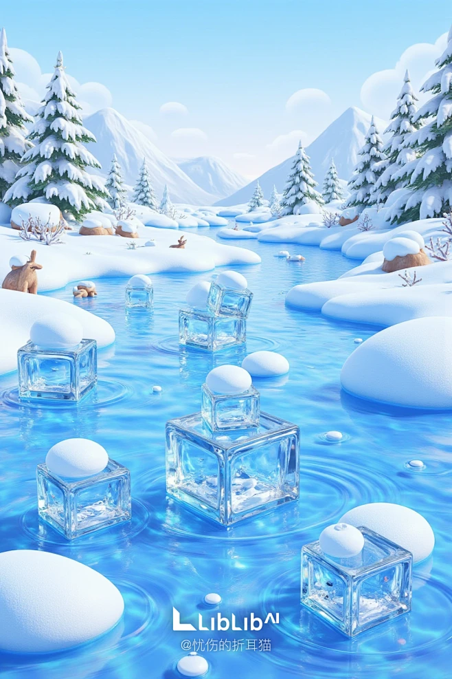 【一元】FLUX-3D运营电商poster-LoRA-一元AI字体研究所-LiblibAI-花瓣网