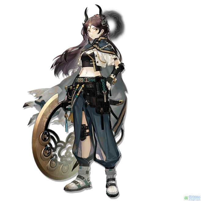 明日方舟立绘 截云 1.png-花瓣网