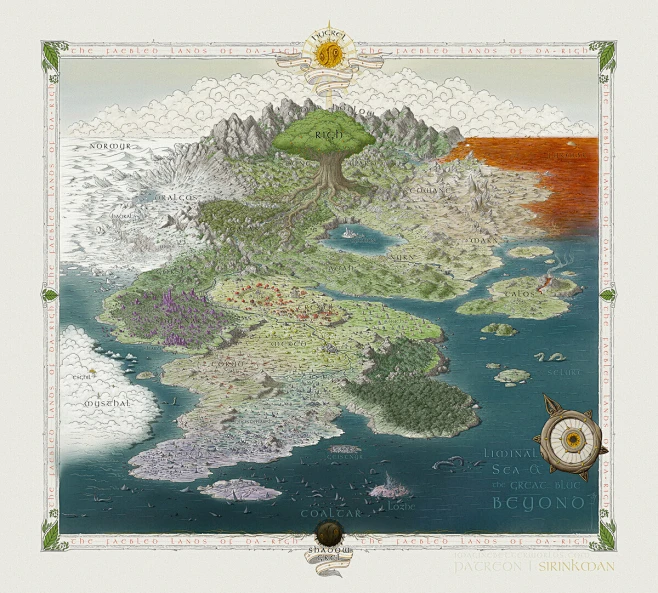 Odyssey of the Dragonlords maps 1, John Stevenson : I've already posted ...
