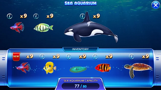 Casino Game design game ui mobile game sea games UI/UX-花瓣网