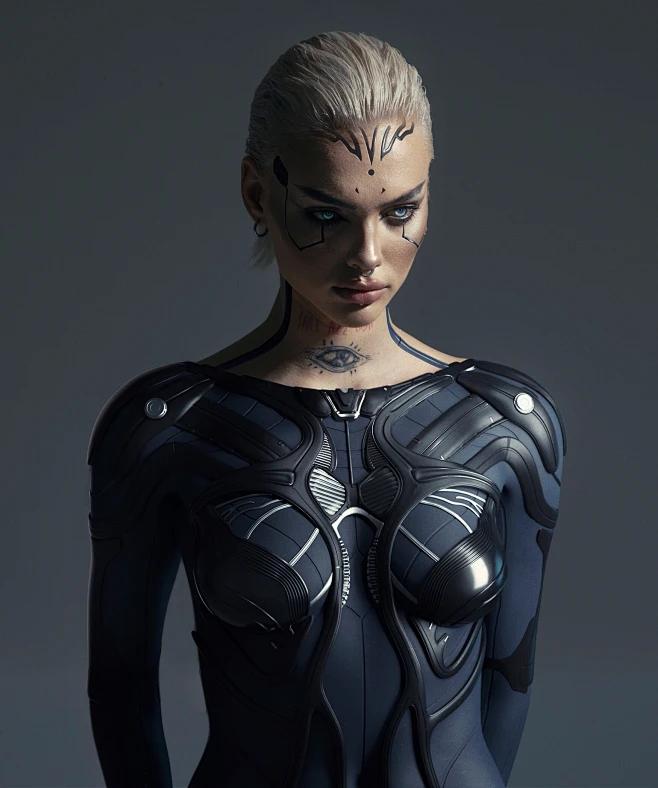 Cyborg Body #1-花瓣网