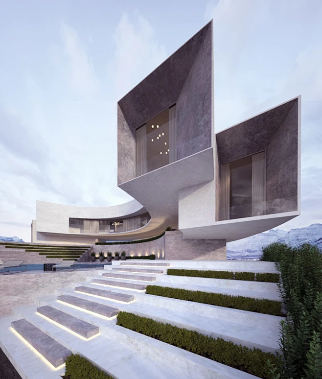 Striking Architectural Concepts by Roman Vlasov : Recent work by ...