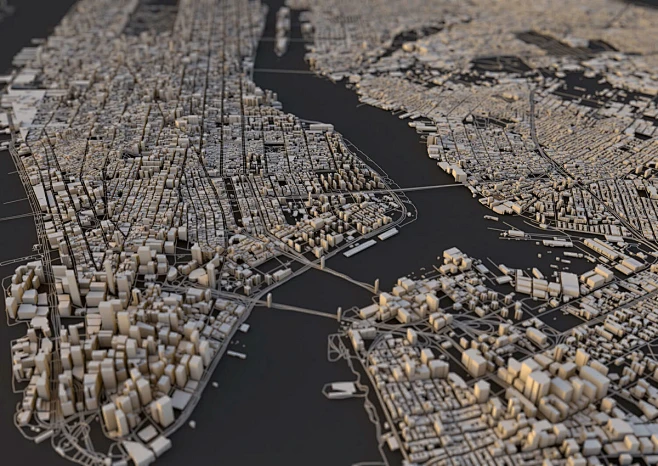City Layouts : Topography, architecture and traffic routes give every ...