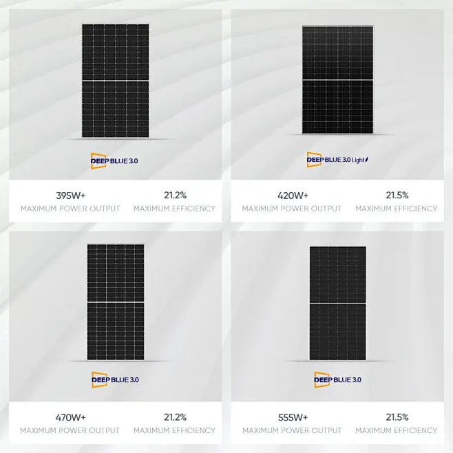 Ja Solar Pv Panels 550w 545w 585w 590w 600w Mono Crystalline Solar ...