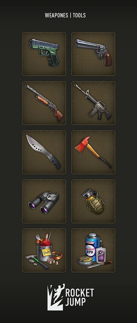 Weapons & Tools-花瓣网