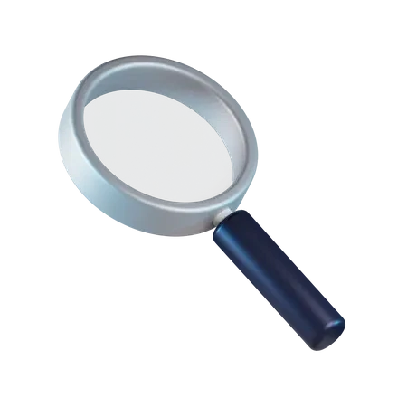 Magnifier 3D Icon