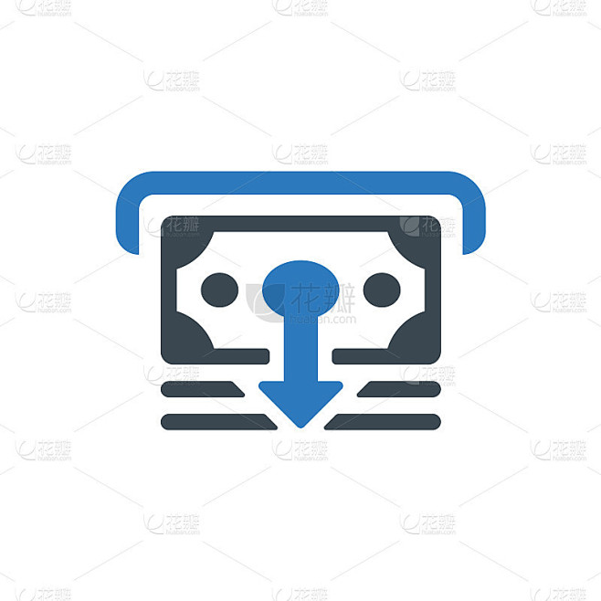 自动取款机提现图标