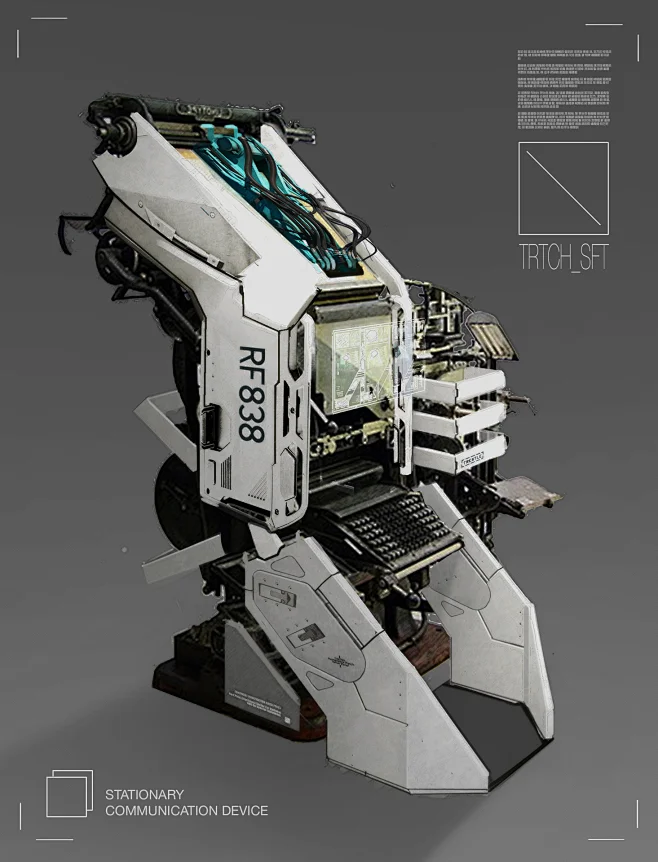ArtStation - Comms Unit 01, Branford Meentzen-花瓣网