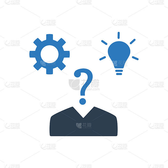 商业决策图标素材-花瓣网