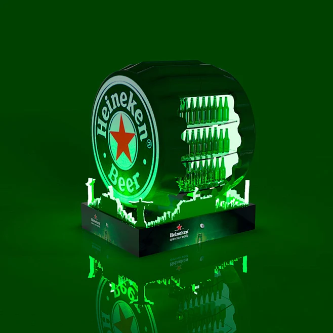 POSM Heineken-花瓣网