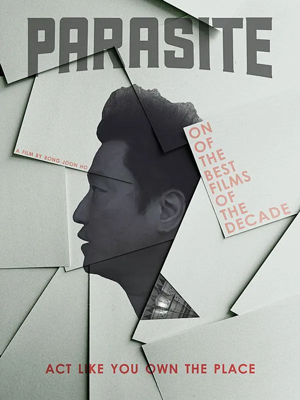Parasite Movie Poster Works-花瓣网