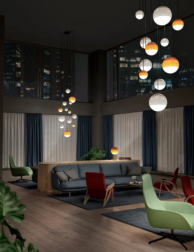 CLUSTER - Suspended lights from Marset | Architonic : CLUSTER ...