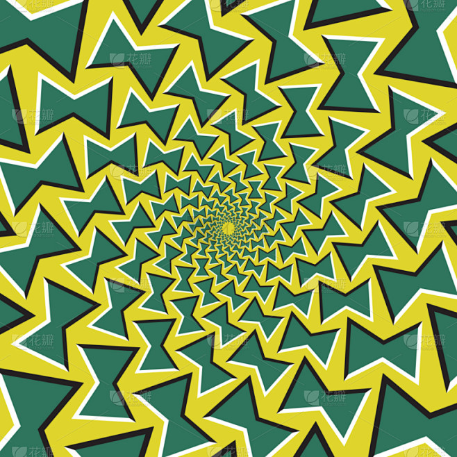 绿色,背景,视力测验,黄色,螺线,图像,中心,矢量,想象,同心