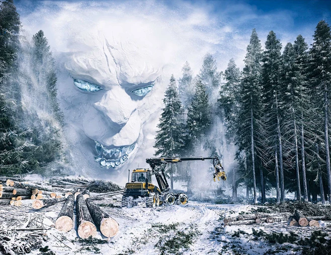 3D CGI full cgi Matte Painting monsters virtual envir virtual ...