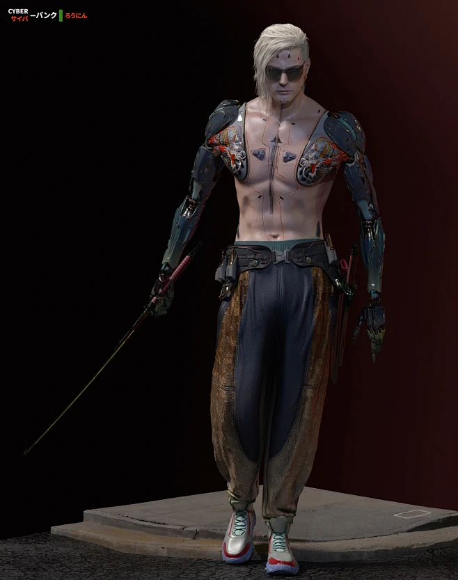 Cyberpunk Ronin -花瓣网
