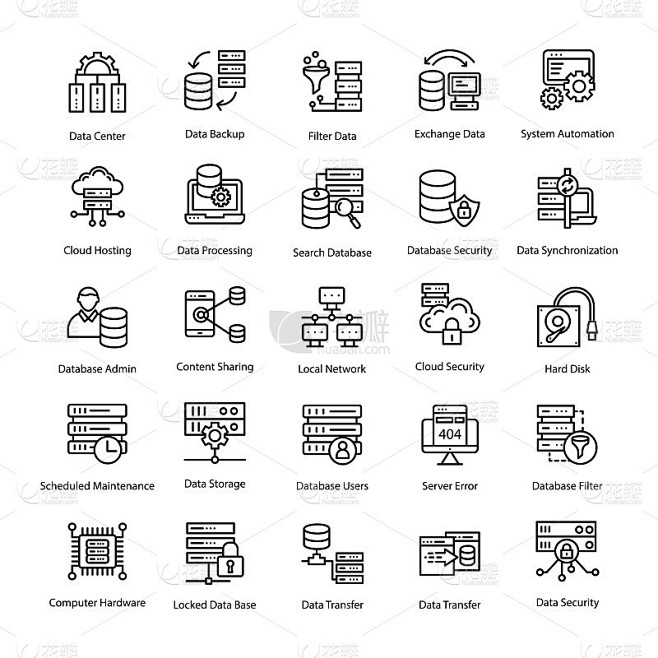 数据库图标包