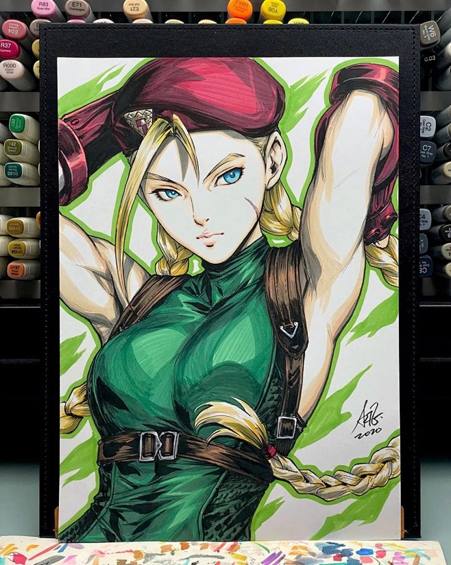 Stanley Artgerm Lau 刘展灏（Artgerm）： 经常绘制知名作品中的角色，融合了东西方美术的特点，形成了强烈美感的个人风格 ...