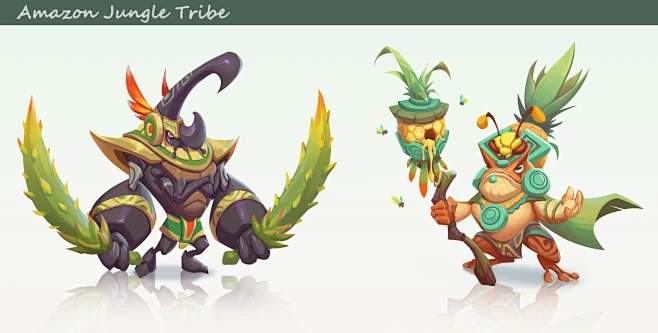 Jungle tribe-花瓣网