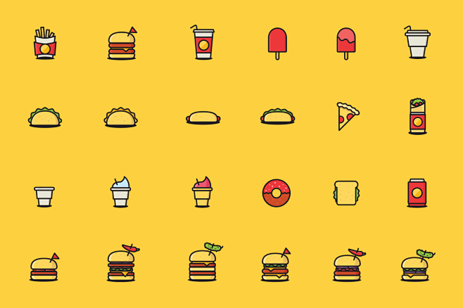 24-fast-food-icons