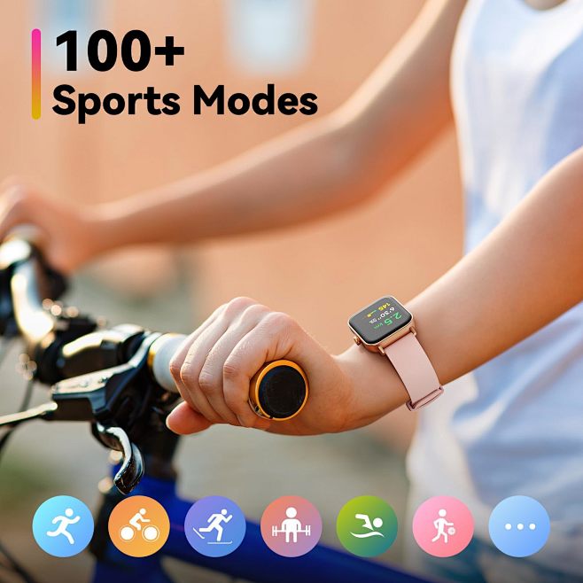 Amazon.com: ENOMIR Smart watch for Women Men with Bluetooth Call ...