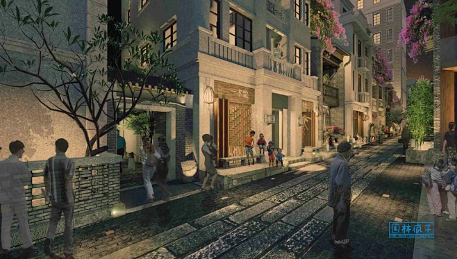 WB080深圳南头古城城市更新古城旧改建筑改造古村落景观设计文本-淘宝网-花瓣网