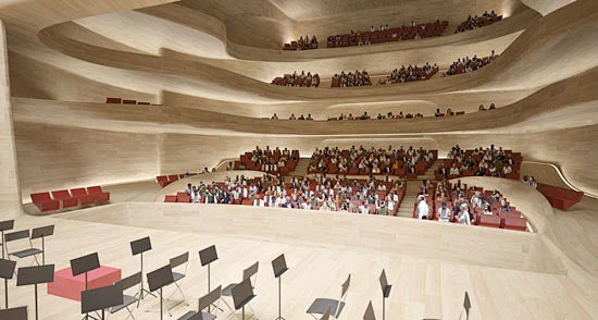 zaha hadid: king abdullah ll house of culture and art king abdullah II ...