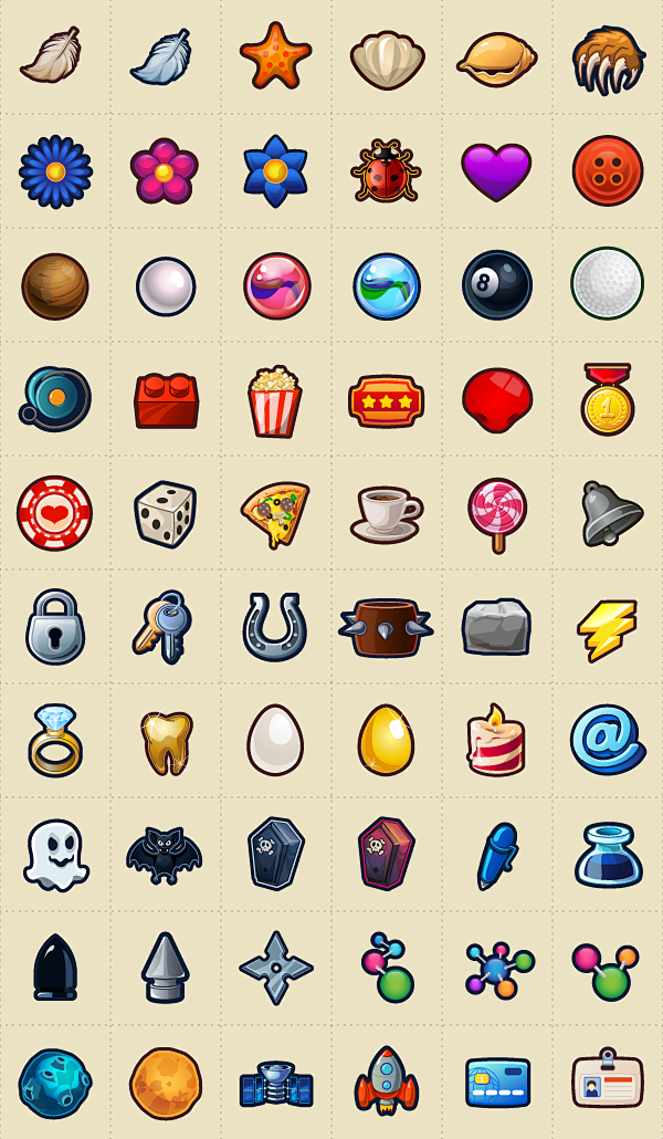 Bucketz Game Objects - Smalls by yosun on DeviantArt