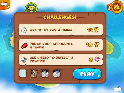 Challenges Screen Tiny Run-花瓣网