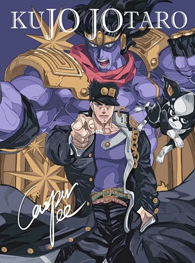 漫画：JOJO的奇妙冒险 全集｜黑白+全彩 PDF格式-图1-围炉Go网站-花瓣网