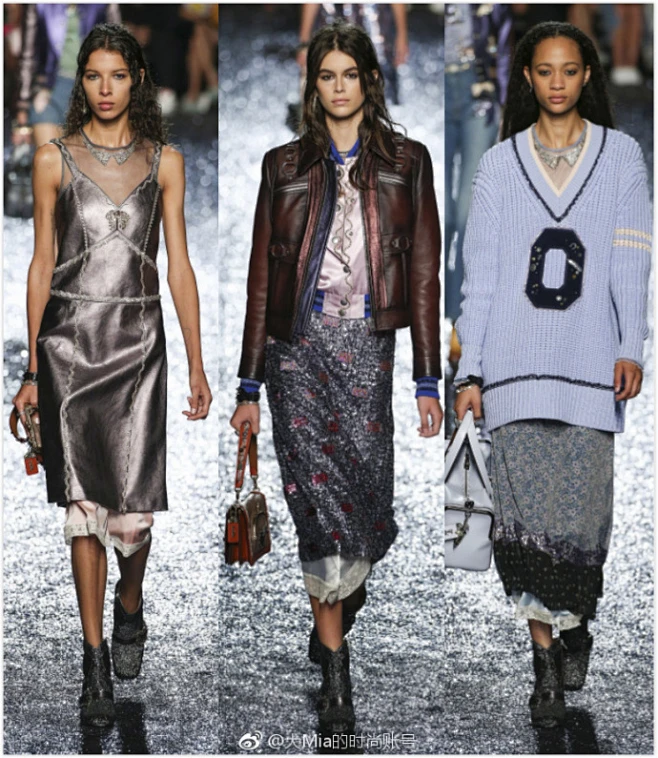 #Mia Runway# Coach 1941 Spring 2018 RTW || 复古朋克酷女孩带点甜 -花瓣网