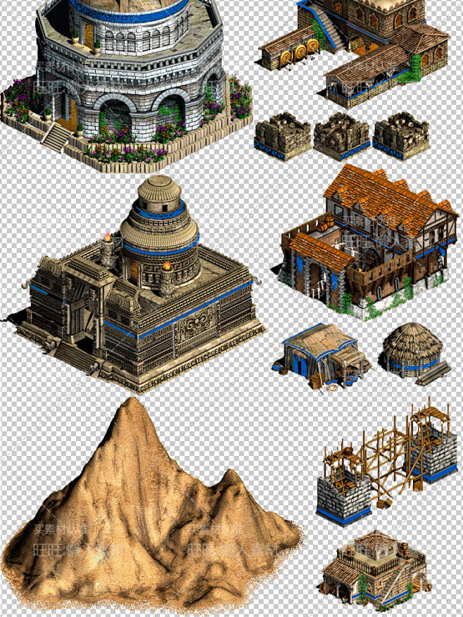 欧美帝国写实西方时代建筑