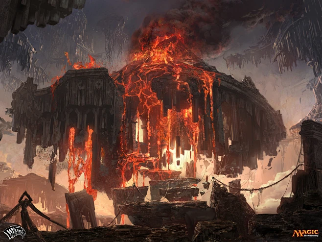 Magic the Gathering: "Roiling Vortex", Campbell White : Magic the ...