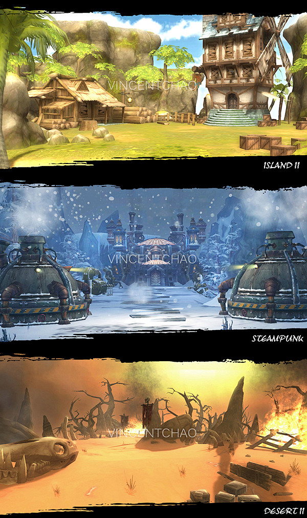 scenes in unity 3D : new project for ios game