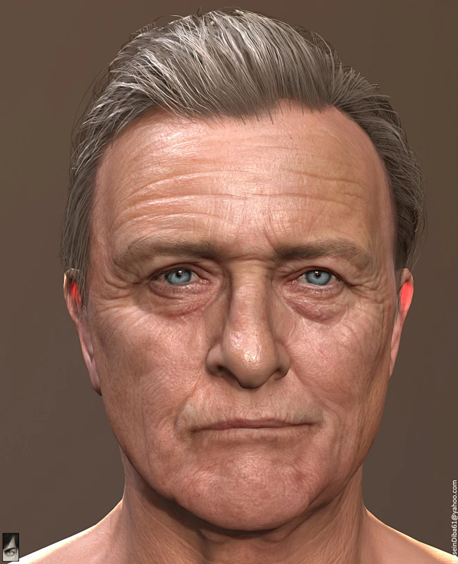 Rutger Hauer - Observer, Hossein Diba : Rutger Hauer model I did while ...
