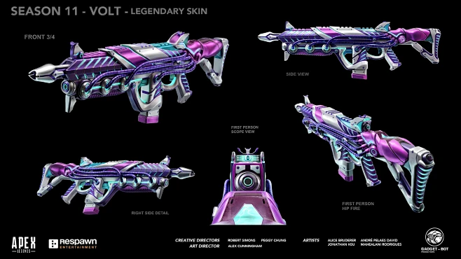 ArtStation - Apex Legends // Volt Legendary Skin-花瓣网