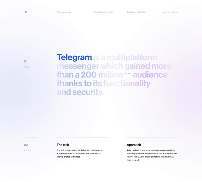 The Future Of Telegram : The first task was to redesign the Telegram ...