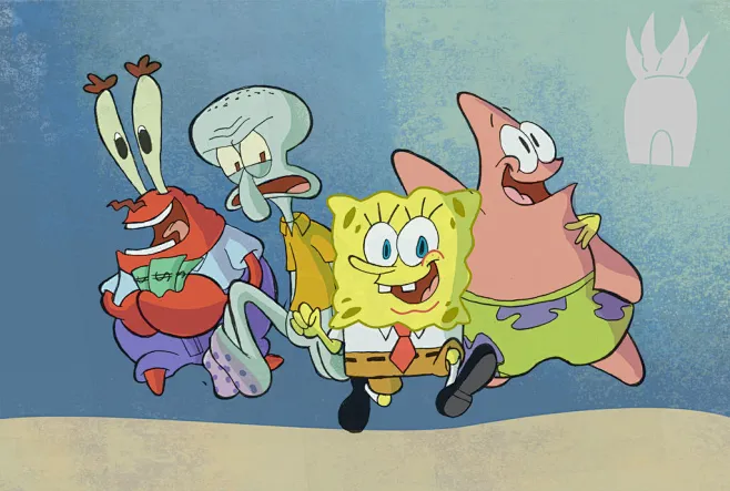 Year 06 - Spongebob Squarepants Series-花瓣网