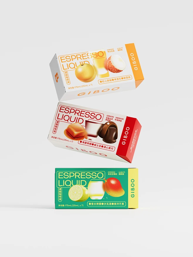 brand identity cafe Coffee espresso Liquid Packaging 包装设计 咖啡 咖啡包装 咖啡液-花瓣网