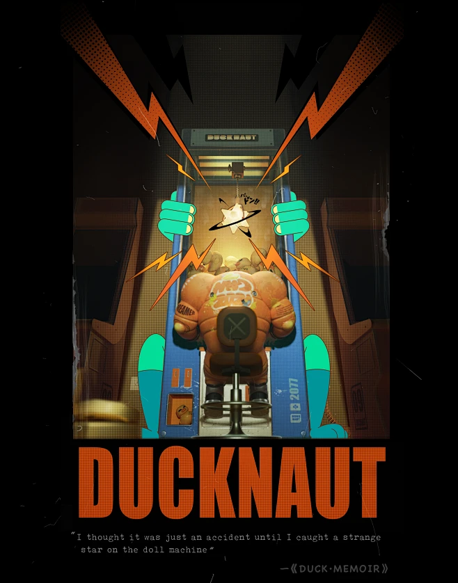 cartoon Character design IP 3D astronaut c4d metaverse story-花瓣网