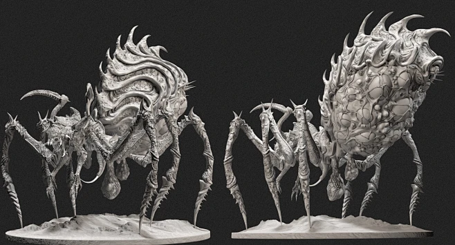 Spider Monster-花瓣网