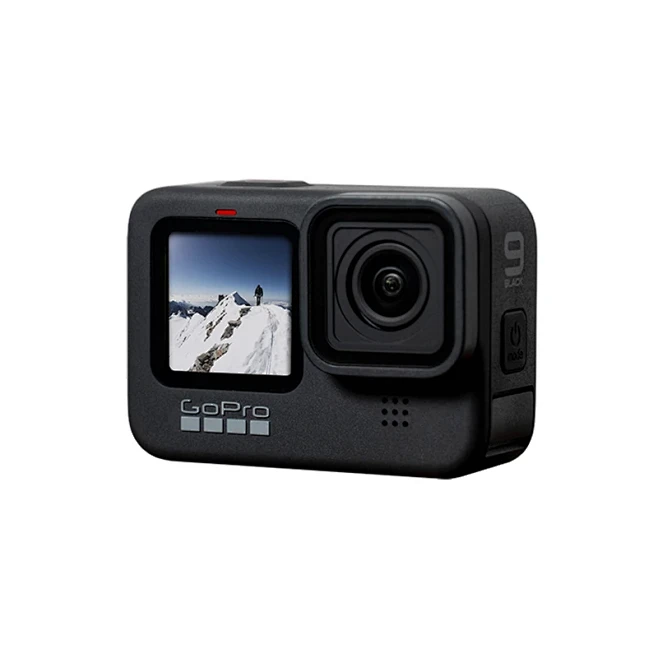 GoPro HERO 9 Black Action Camera 4K 5K with Color Front Screen Sports Cam 20MP Photos, Live ...