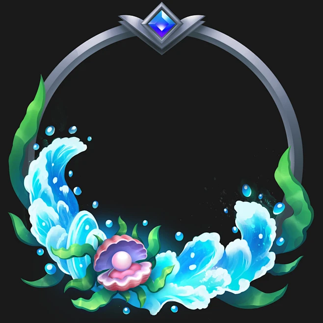 Fantasy frames -花瓣网